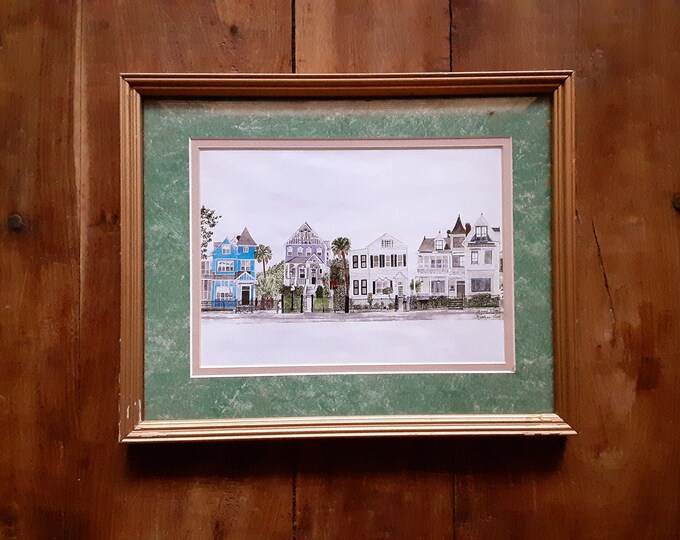 Charleston Art Matthew Todd East Battery Decor Framed Lithograph Print ...
