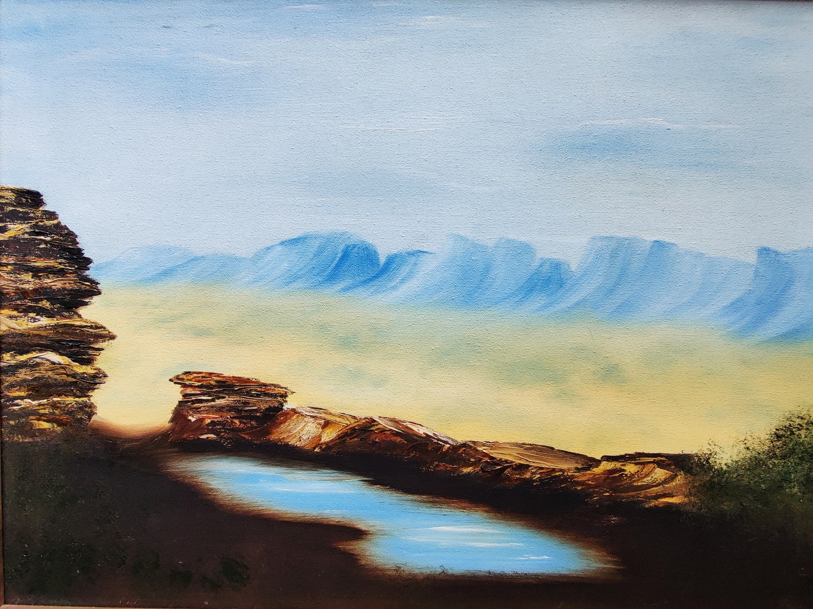 Diana Calvert Oil Painting Original Art Landscape Painting - Etsy