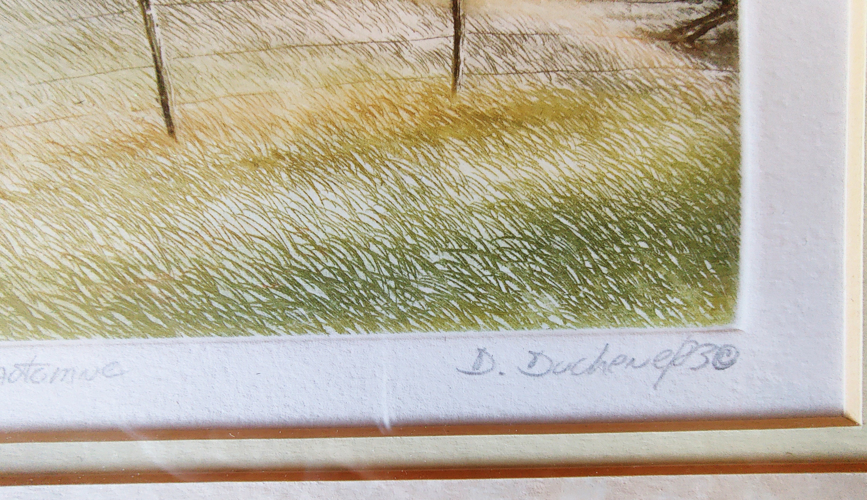 Darrell Duchene Landscape Etching Original Art Canadian Art | Etsy