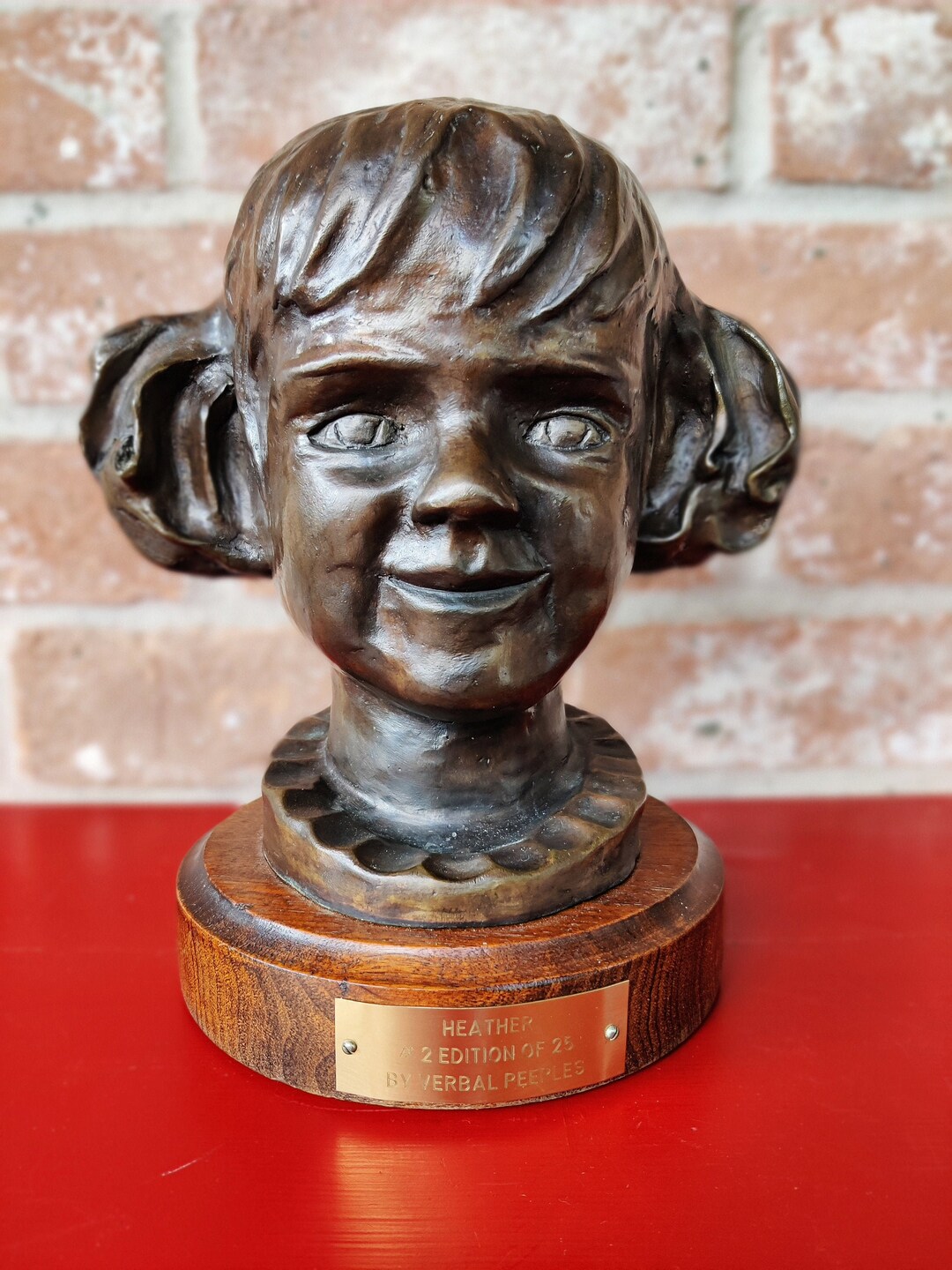 Verbal Peeples Bronze Sculpture Vintage Texas Art Bronze Sculptures ...