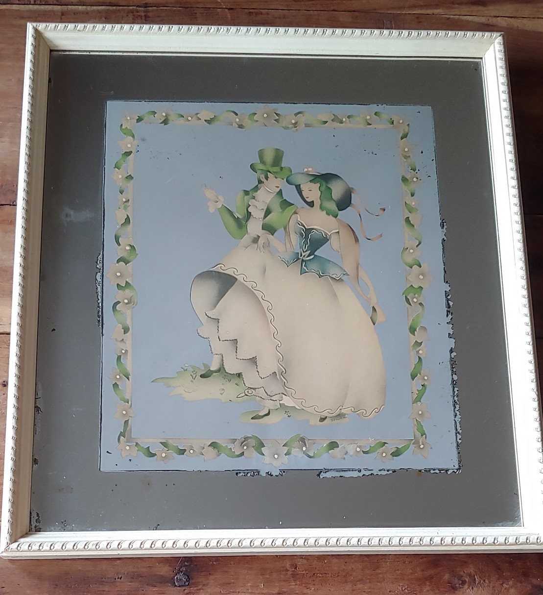 Alfred Terone Art Deco Mirrors Vintage Mirrors Terone | Etsy