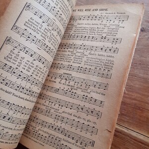 Antique Gospel Song Book, Songs of the Kingdom, R E Winsett, Antique ...