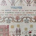 Vintage Sampler Cross Stitch Needlepoint Samplers Antique Sampler Folk ...