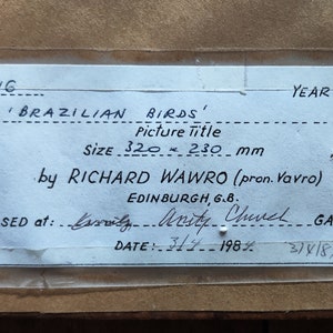 Richard Wawro Pastel Painting Original Art Wildlife Art Richard Wawro ...