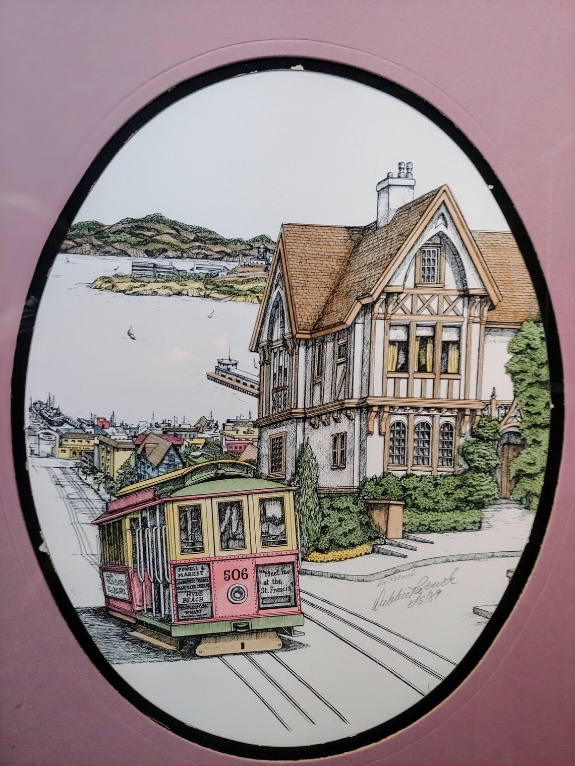 Debbie Patrick Signed Screenprint Original Art San Francisco | Etsy