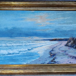 Nils Hans Christiansen Oil Painting Original Art Antique Dutch ...