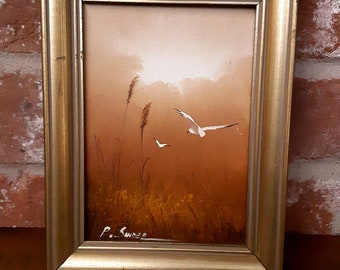 Philip Sandee Oil on Board Painting Original Art Philip Sandee - Etsy