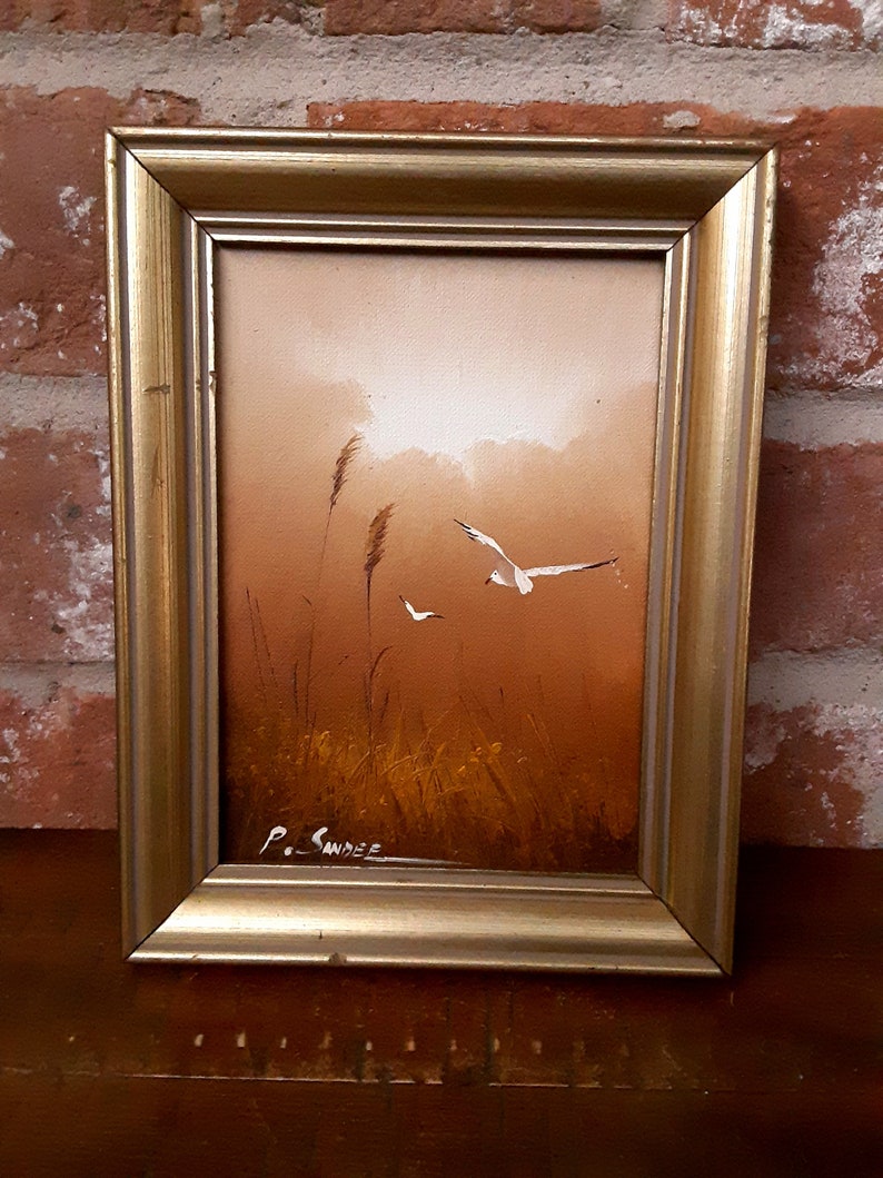 Philip Sandee Oil on Board Painting Original Art Philip Sandee | Etsy