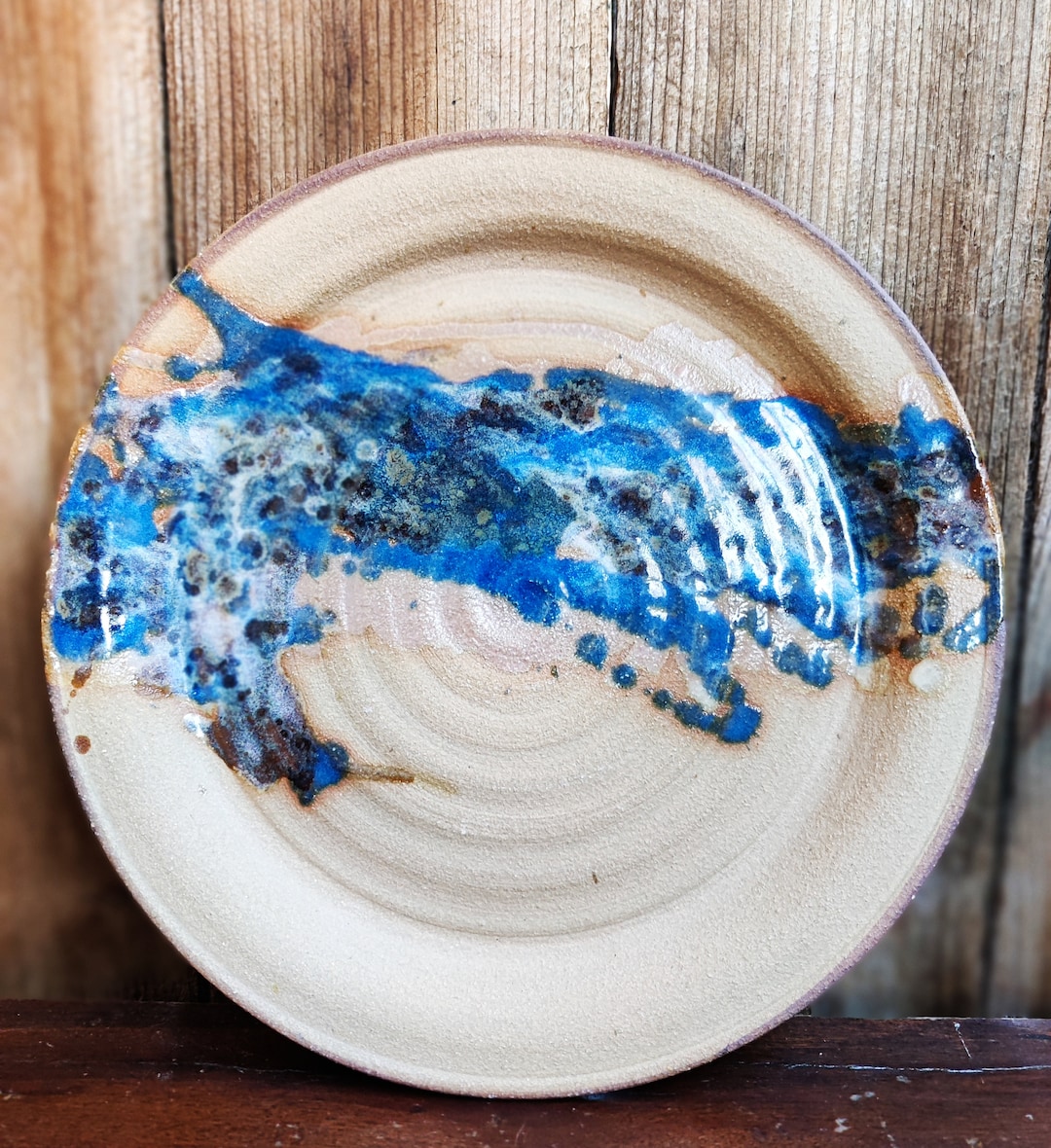 Studio Art Pottery Decorative Plate Original Art Signed Abstract Plates ...