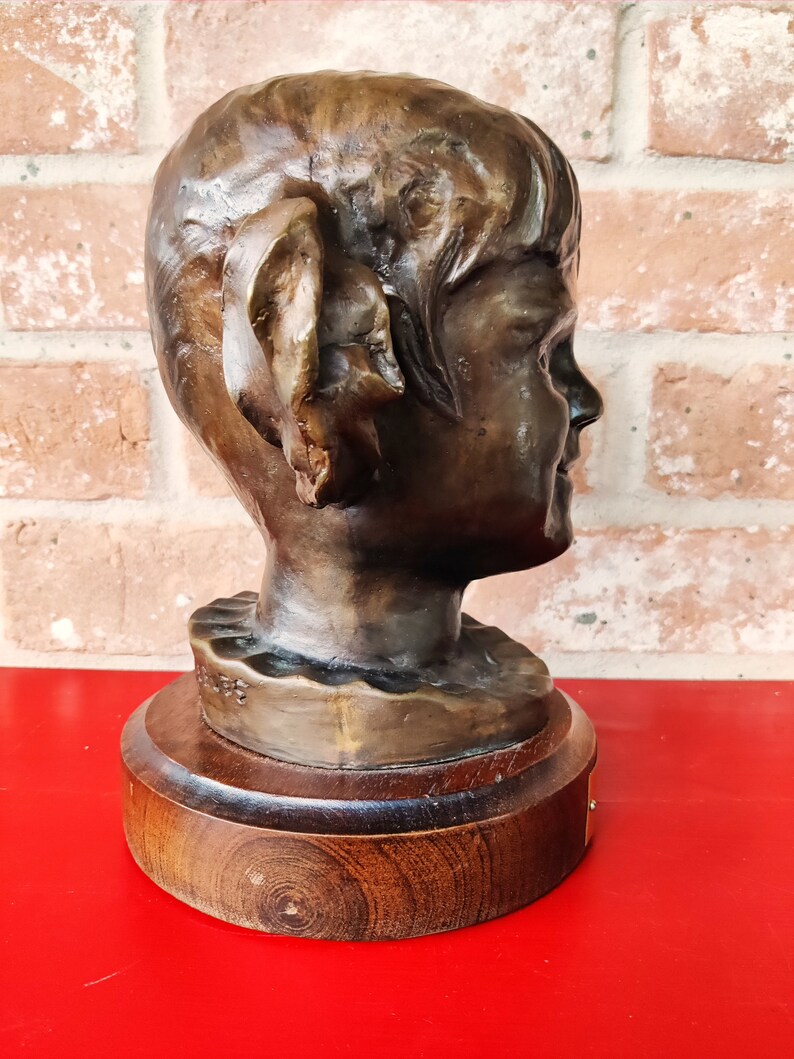 Verbal Peeples Bronze Sculpture Vintage Texas Art Bronze - Etsy