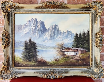 German Alps Painting - Etsy