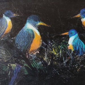 Richard Wawro Pastel Painting Original Art Wildlife Art Richard Wawro ...