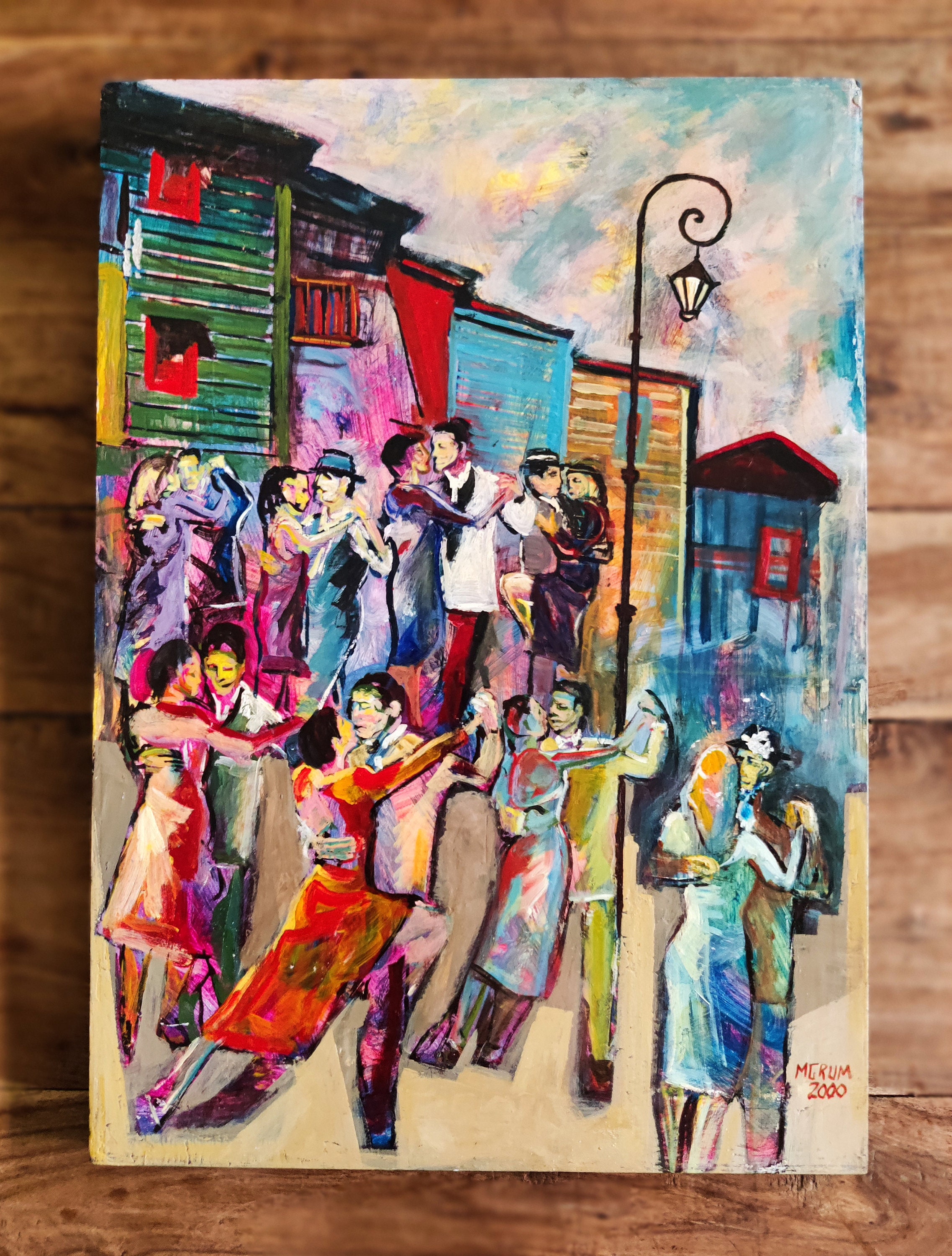 Abstract Paintings Of People Dancing