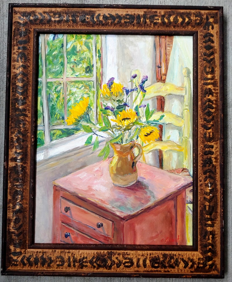 Oil on Canvas Painting by Charles Sweet Original Painting - Etsy