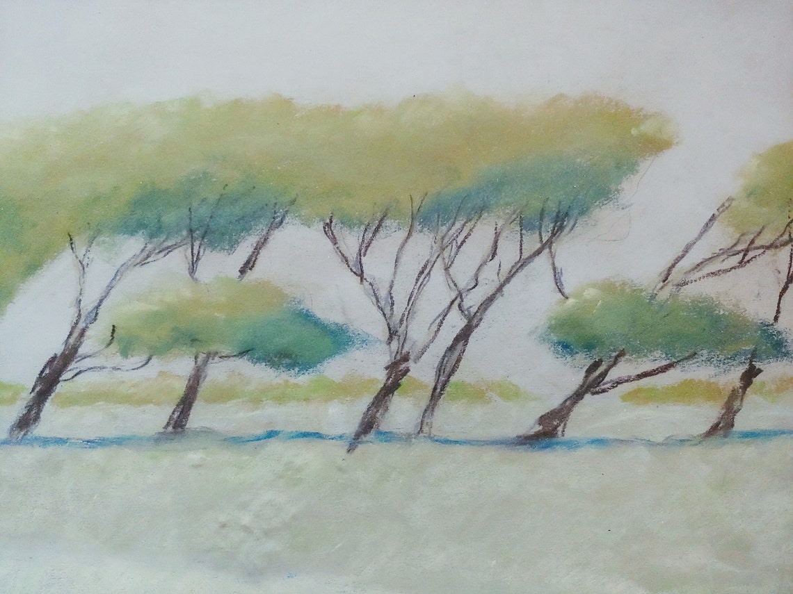 Michael Hurd Pastel Painting Original Art Michael Hurd | Etsy