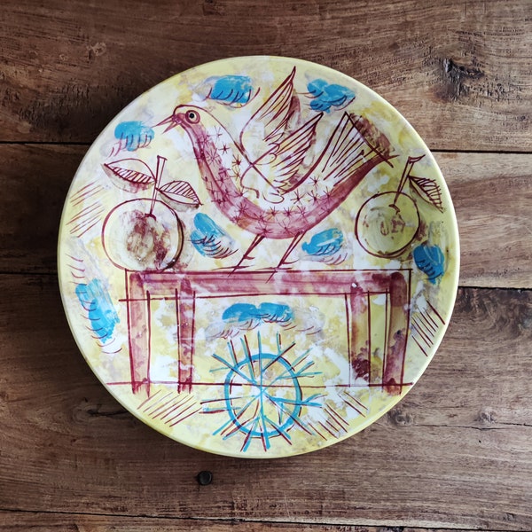 Abstract Art Plates - Etsy