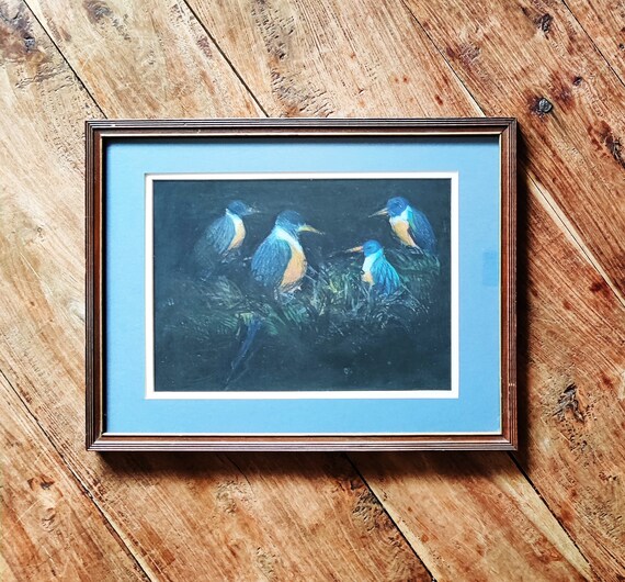 Richard Wawro Pastel Painting Original Art Wildlife Art | Etsy