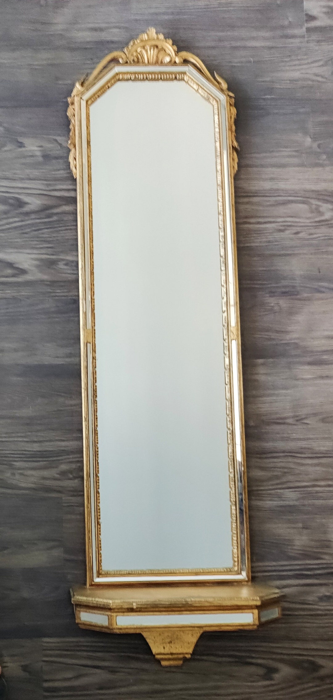 Vintage Italian Gilt Hollywood Regency Mirror Venetian Mirrors - Etsy