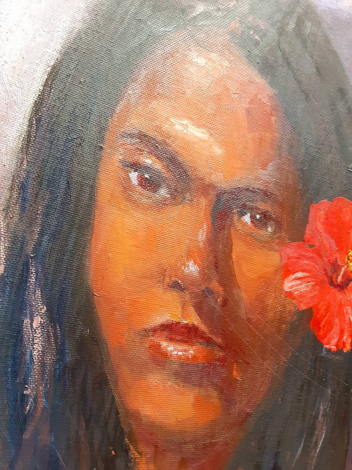 R P Cochran Oil Painting Texas Art Polynesian Art Hawaiian - Etsy