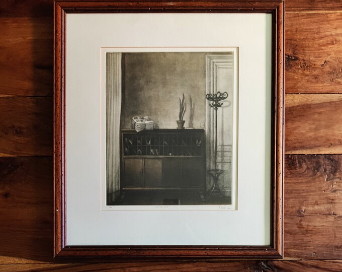 Emir Dragulj Aquatint Etching Original Art Bosnian Art Emir Dragulj ...