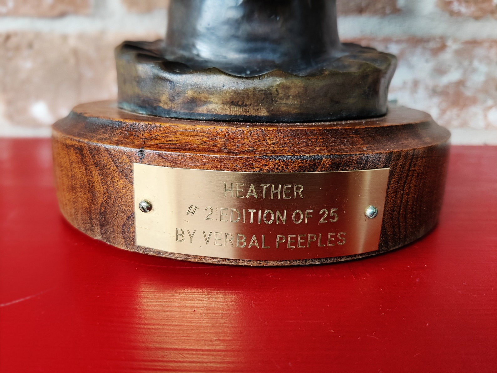 Verbal Peeples Bronze Sculpture Vintage Texas Art Bronze - Etsy