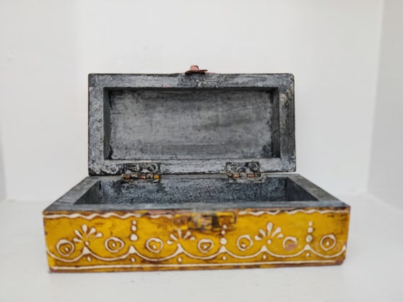 Vintage Trinket Box Oman Islamic Art Arabic Art - Gem
