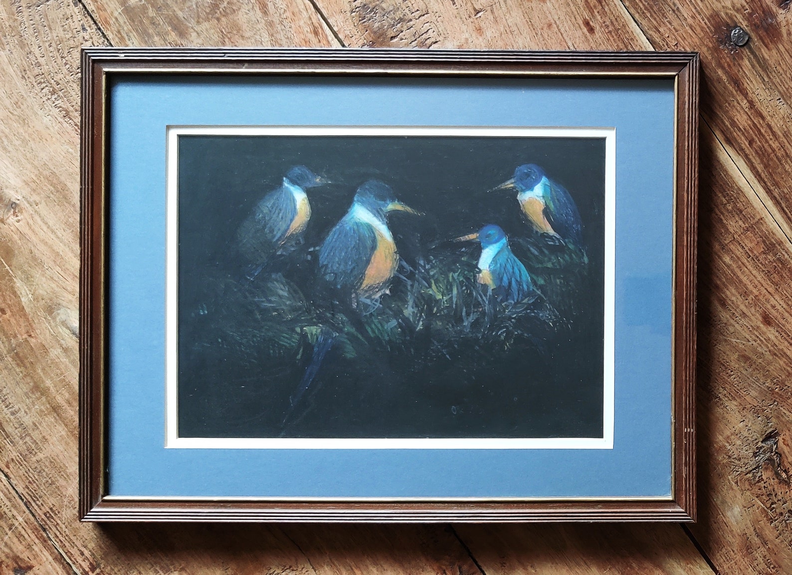 Richard Wawro Pastel Painting Original Art Wildlife Art - Etsy