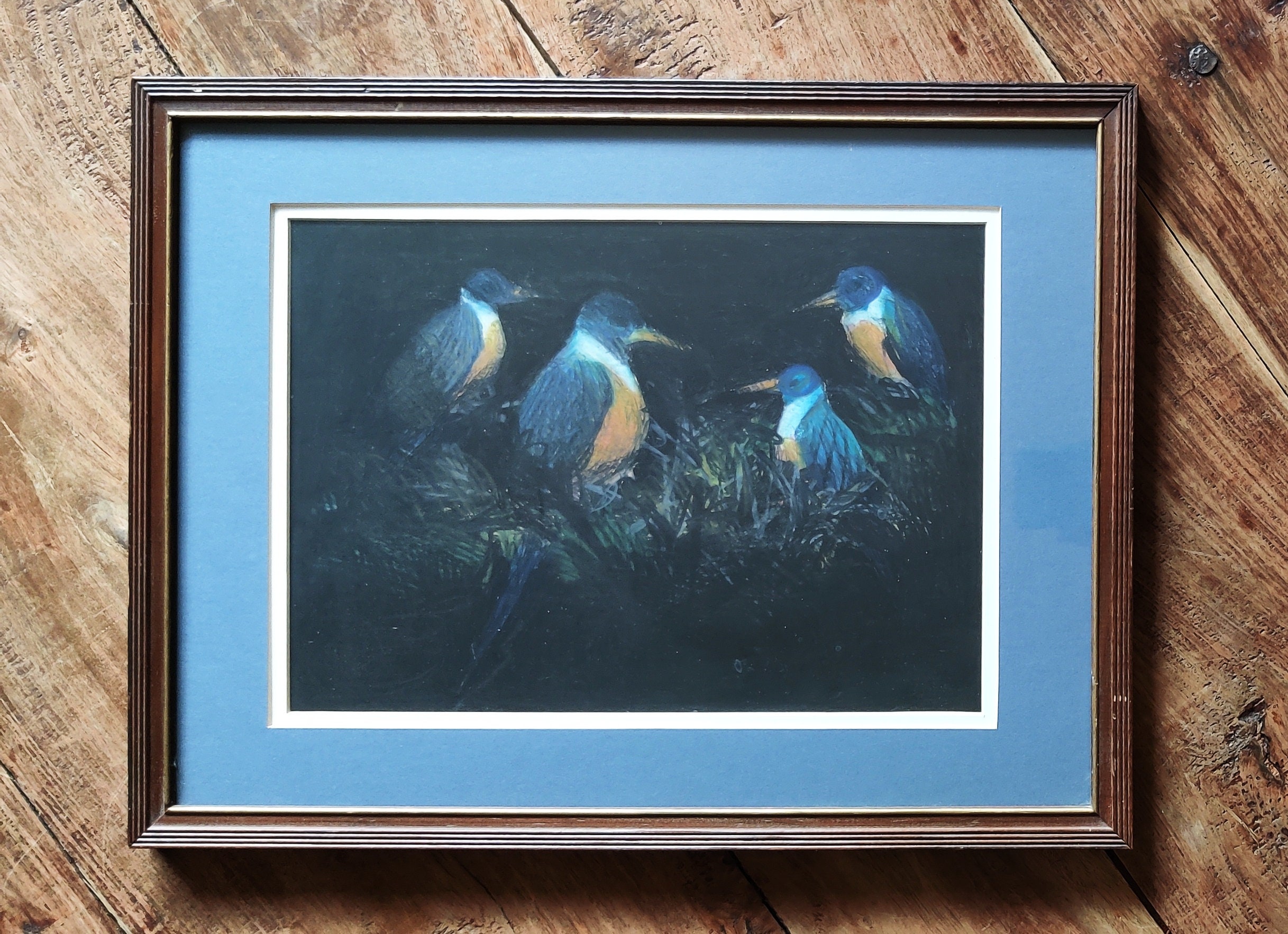 Richard Wawro Pastel Painting Original Art Wildlife Art | Etsy