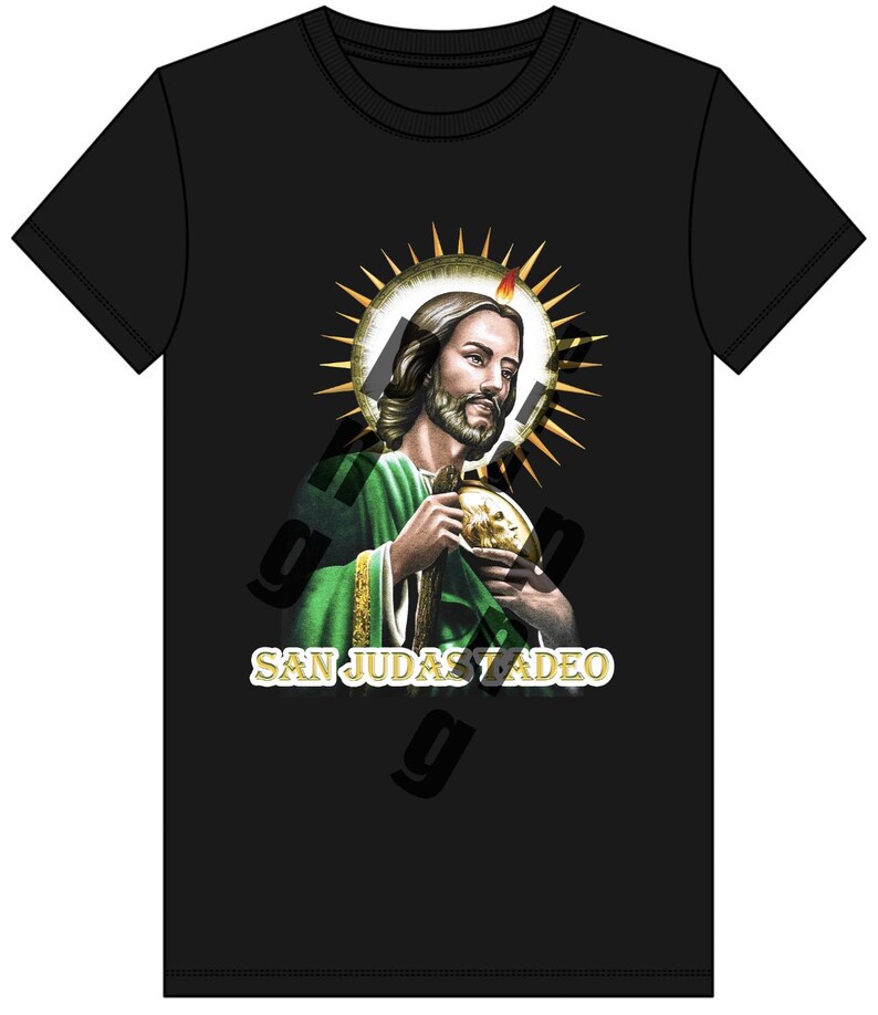 San Judas Tadeo Png 17x11 Excelente Para Playeras Tazas O Stickers - Etsy