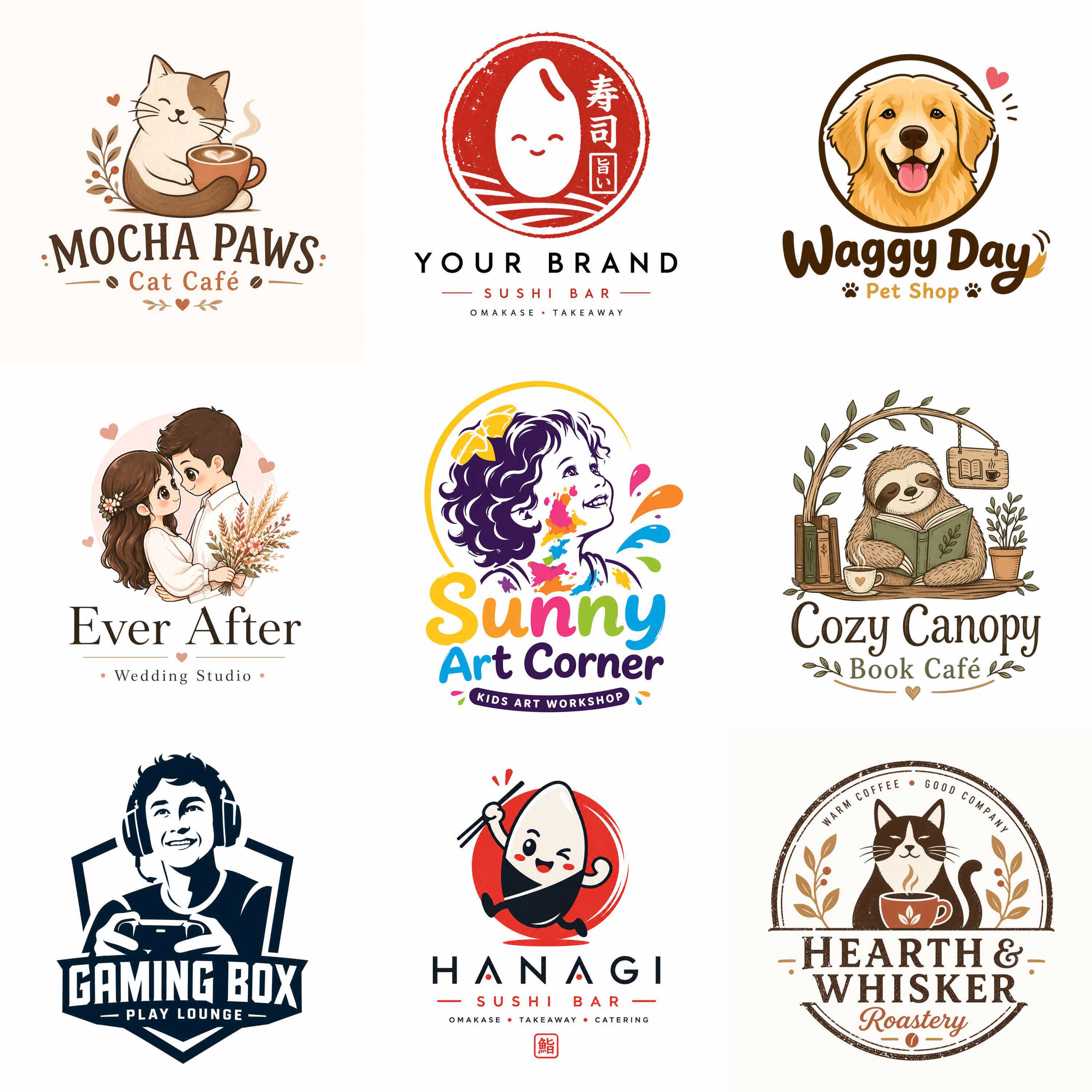 Custom Logo Design, Logo Design Custom for Business, Business Logo ...