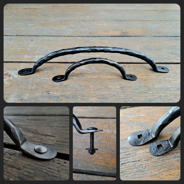 Hand Forged Cabinet Pulls - Etsy