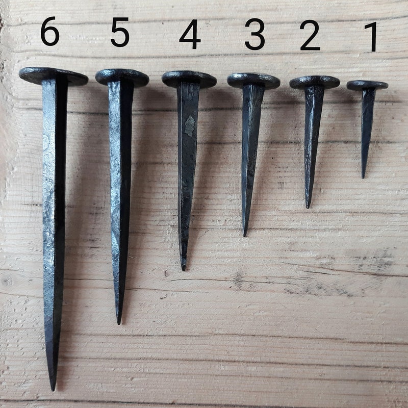 Wrought Iron Nails - Etsy