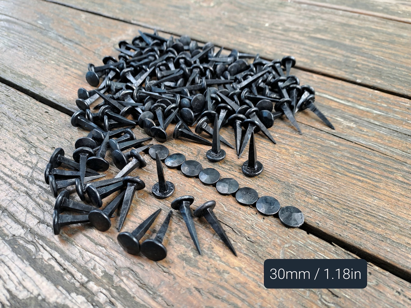1 Pcs Hand Forged Nail, Rustic Wrought Iron Nail, Blacksmith Works - Etsy