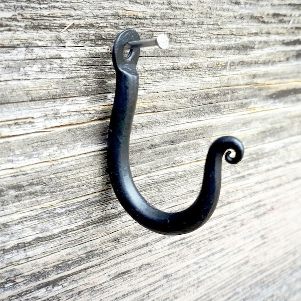 Wrought Iron Hooks - Etsy
