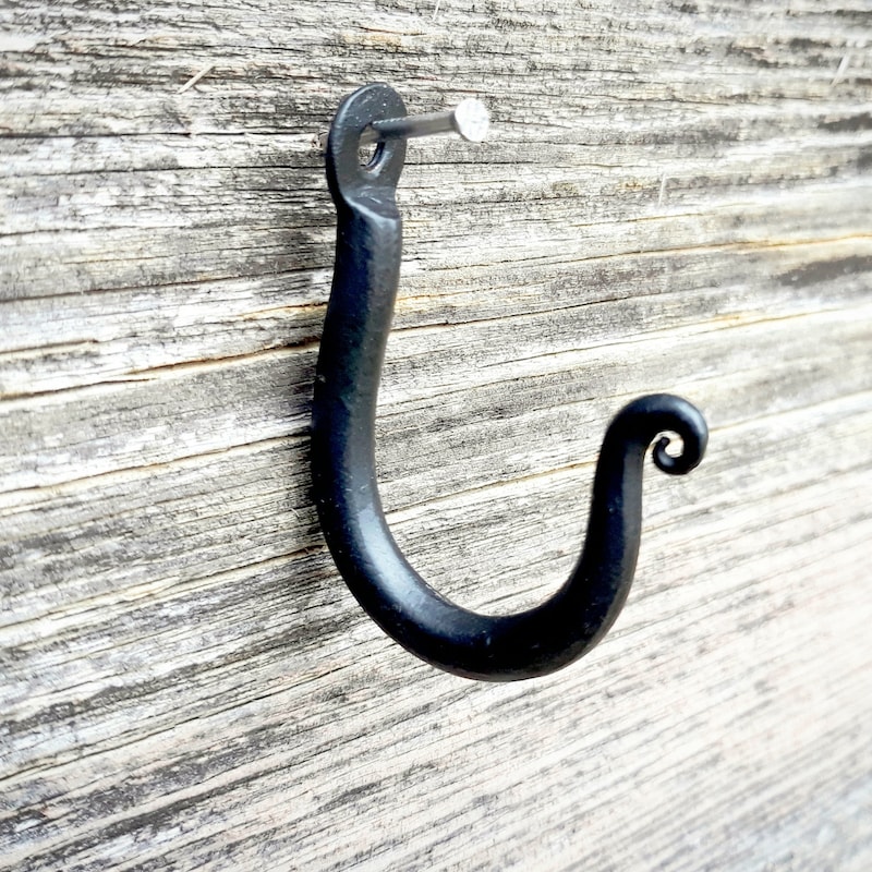Wrought Iron Hooks - Etsy