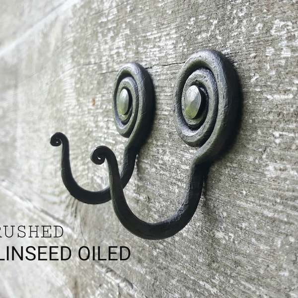 Wrought Iron Hooks - Etsy