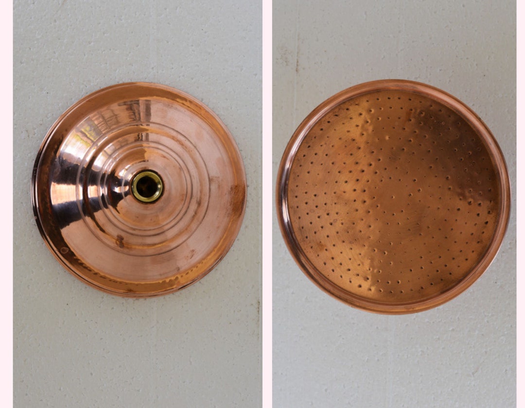 Antique Shower Head Rustic Shower Head Copper Shower - Etsy