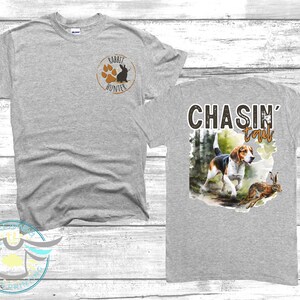 Rabbit Hunting Shirt, Beagle Hunting Shirt, Chasin' Tail, Cottontail ...