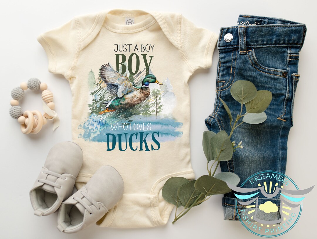 Duck Hunter Onesie® Just A Boy Who Loves Ducks, Mallard, Gone Huntin ...