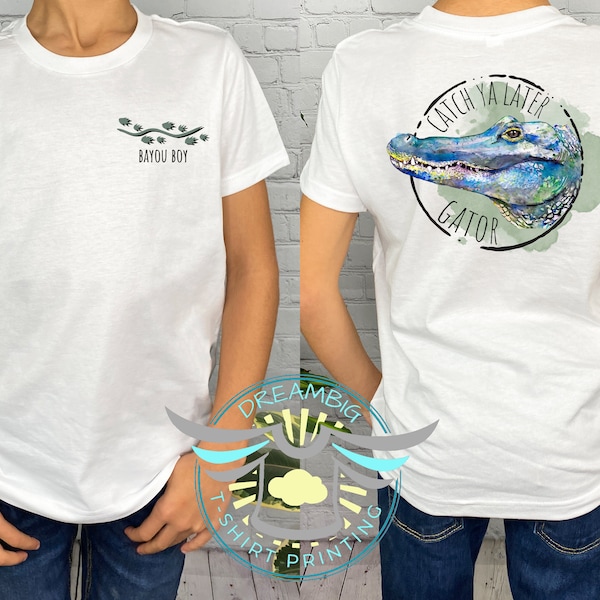 Gator Boy Shirt - Etsy