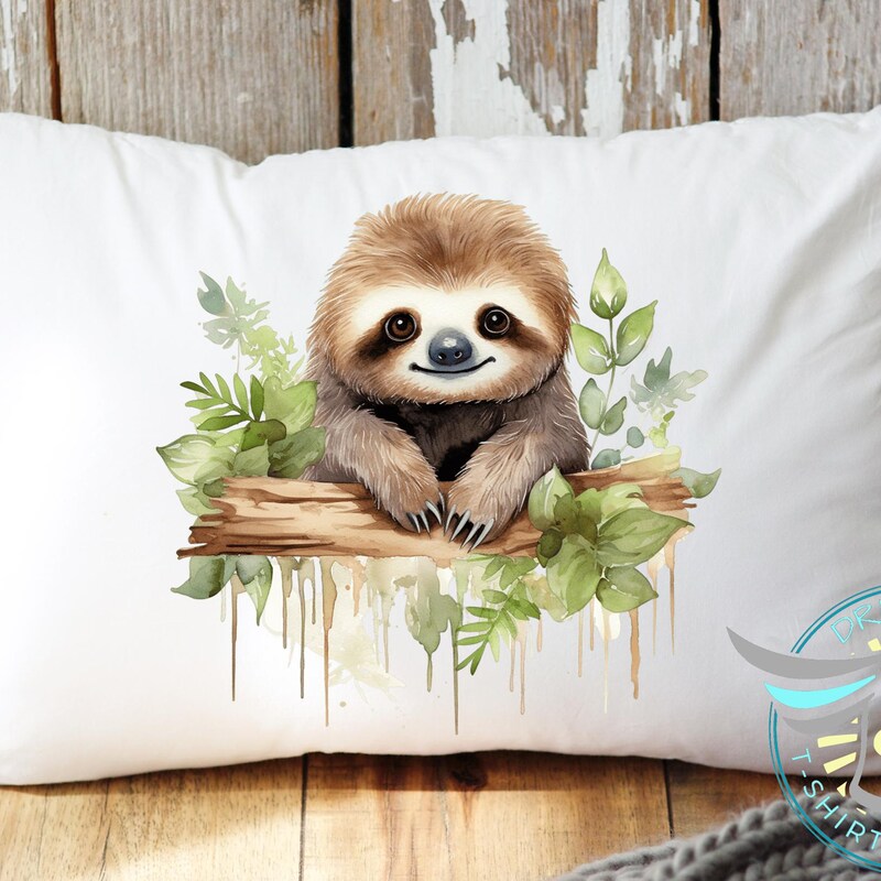 Sloth Pillow - Etsy