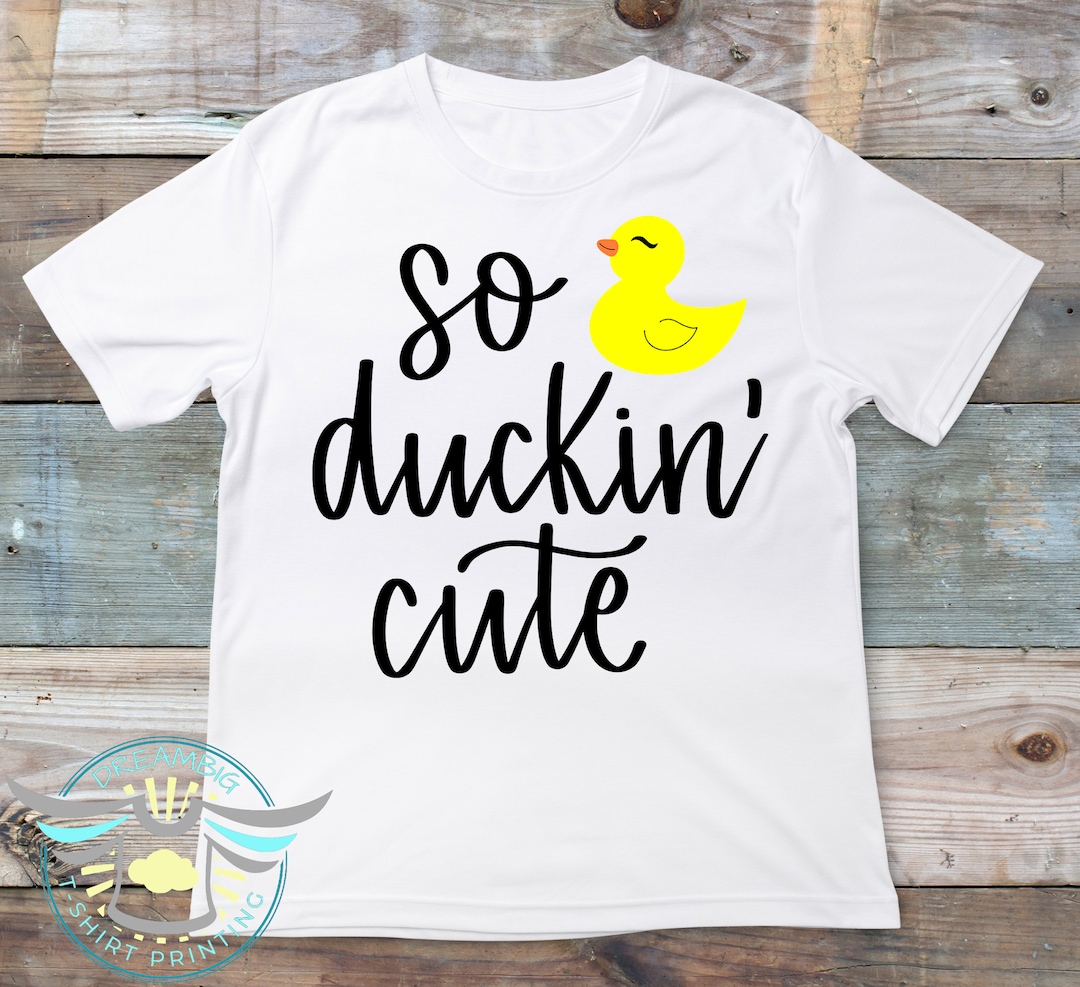 Duck Shirt, so Dunkin Cute, Fun Kids Shirts, Funny, Trendy, Cute ...