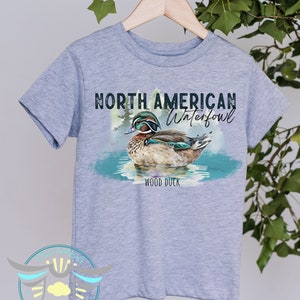 Duck Hunting Shirt, Wood Duck, North American Waterfowl, Duck Hunter ...