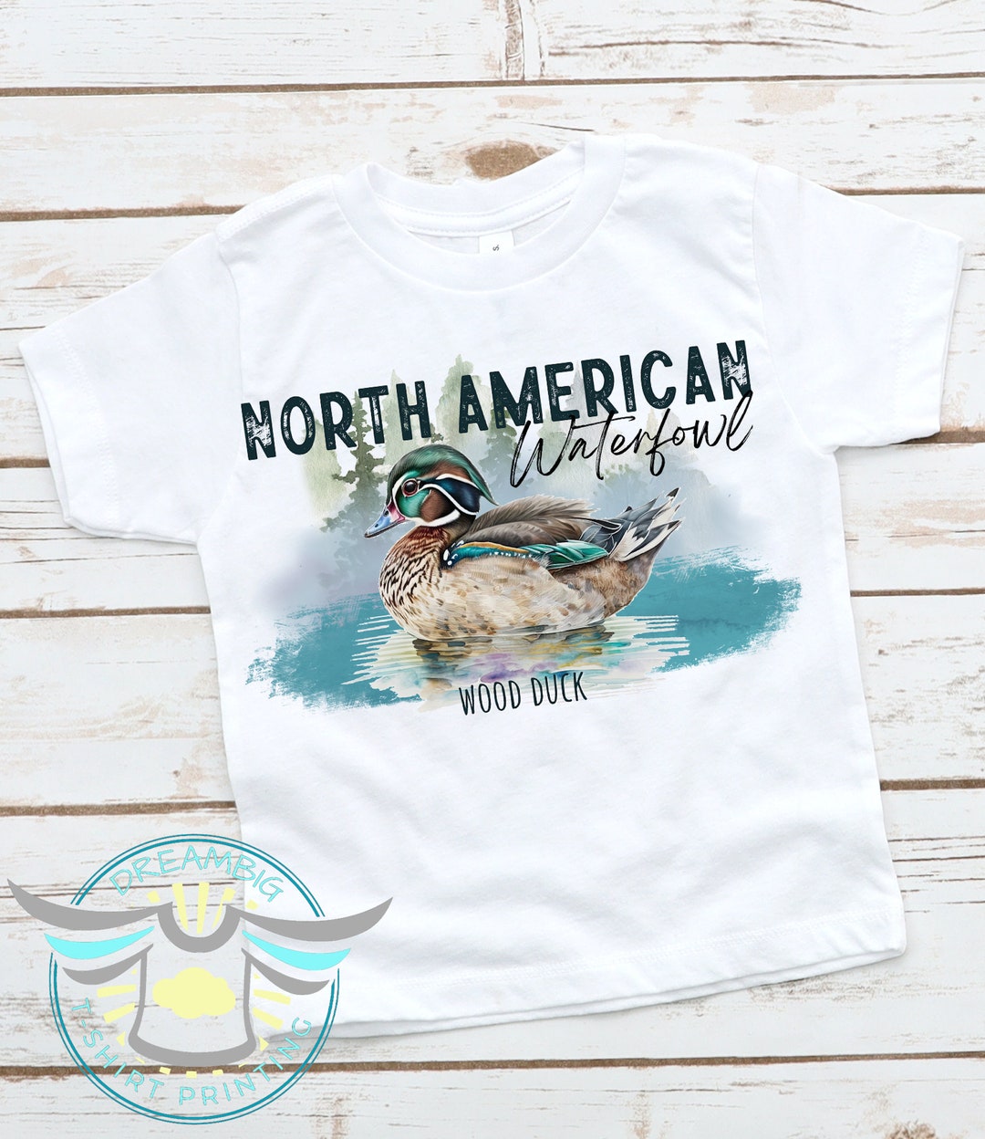 Duck Hunting Shirt, Wood Duck, North American Waterfowl, Duck Hunter ...