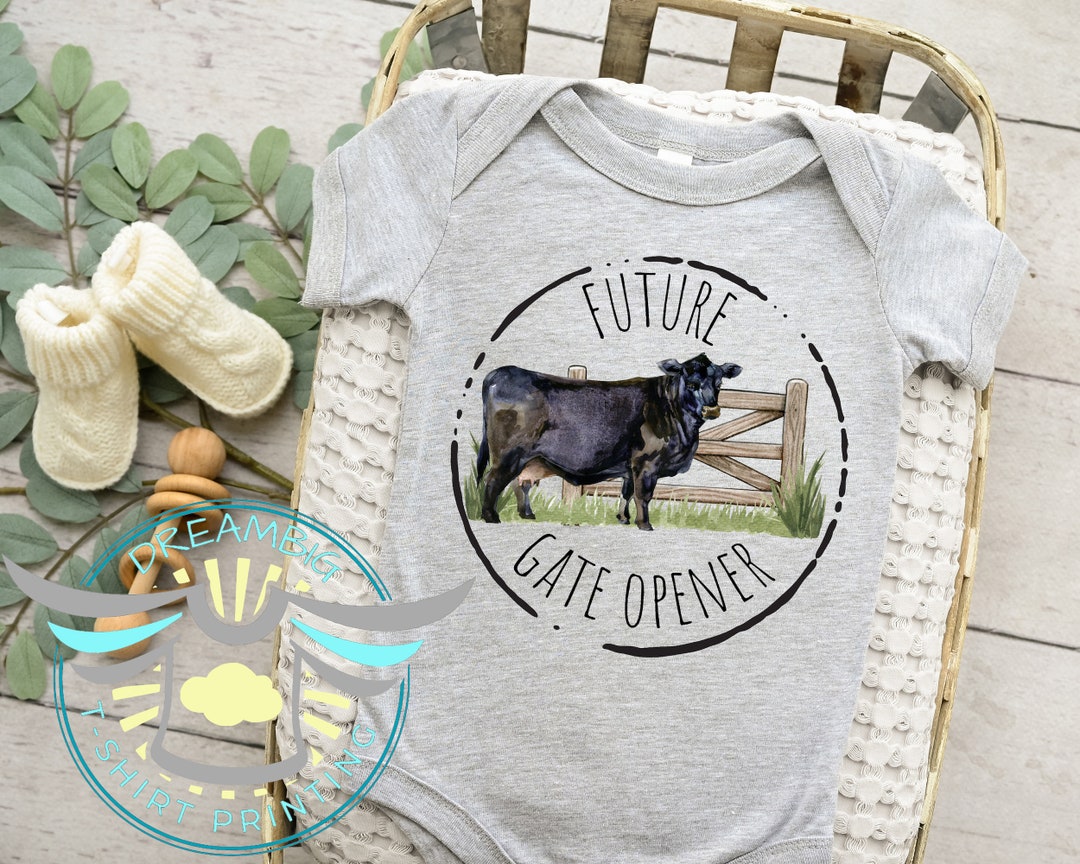 Farm Baby Onesie® Future Gate Opener, Cattle Farmer, Pregnancy ...