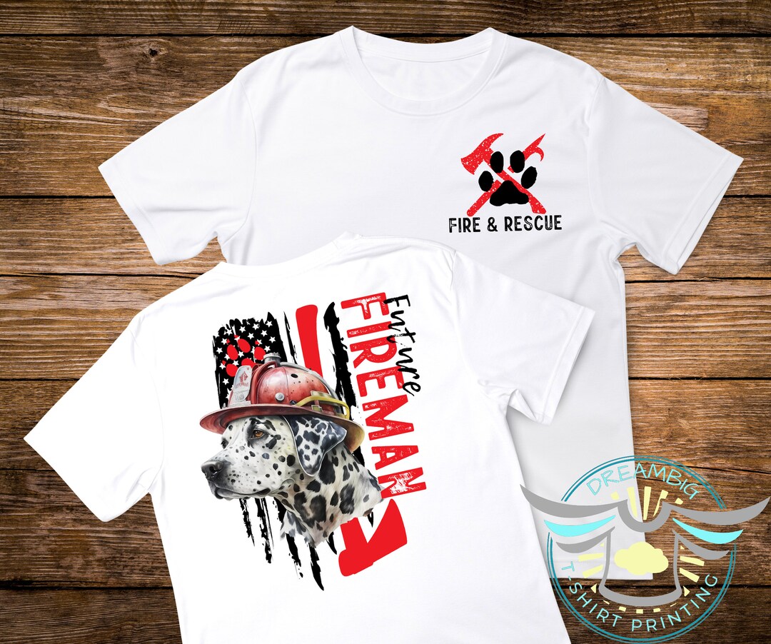 Future Fireman Shirt, Fire & Rescue, Fireman, Fire Truck Shirt, Fire ...