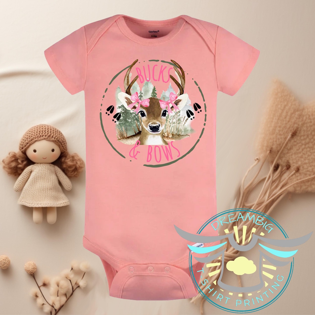 Deer Hunting Onesies® Bucks & Bow Onesies® Deer Season, Country Girl ...
