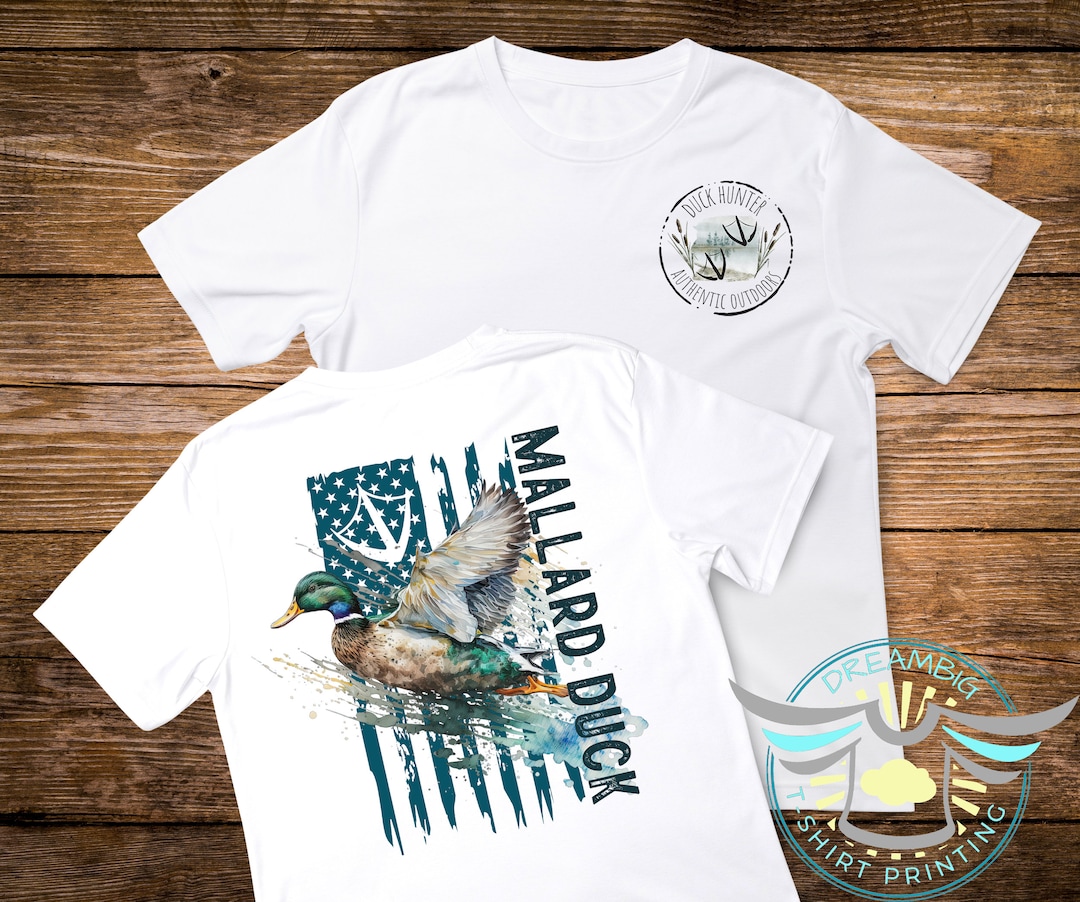 Duck Hunting Shirt, Mallard Duck, American Waterfowl, Duck Hunter ...
