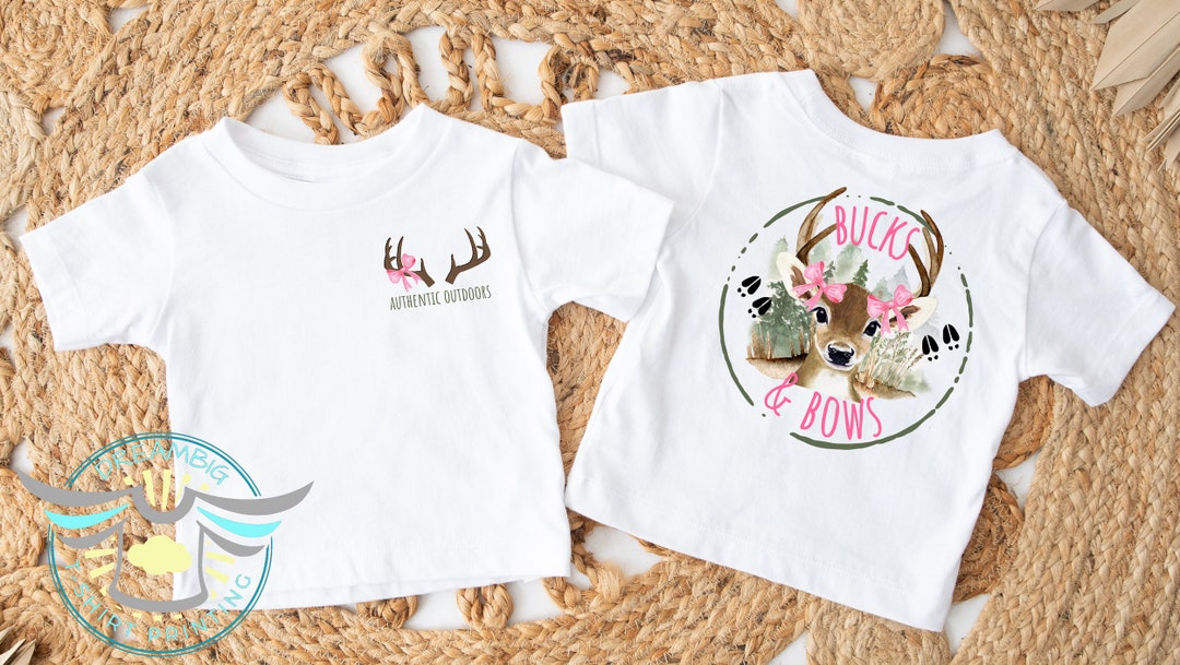 Deer Hunting Shirt, Bucks & Bow Shirt Deer Season, Country Girl, Pink ...