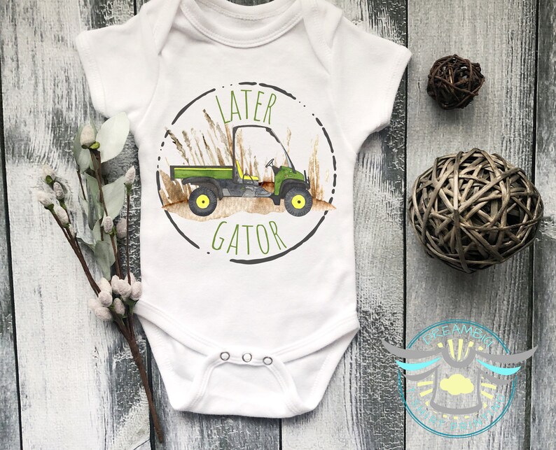 Later Gator Onesie® Gator UTV Farm Life Onesie® Country Boy - Etsy
